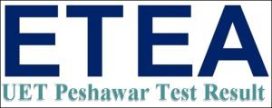 UET Peshawar ETEA Engineering Entry Test Result 2025 Online